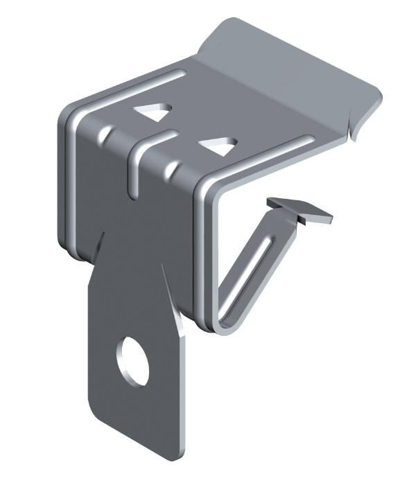 Gancio di Fissaggio per Putrelle in Acciaio con Barra Filettata Varie ...